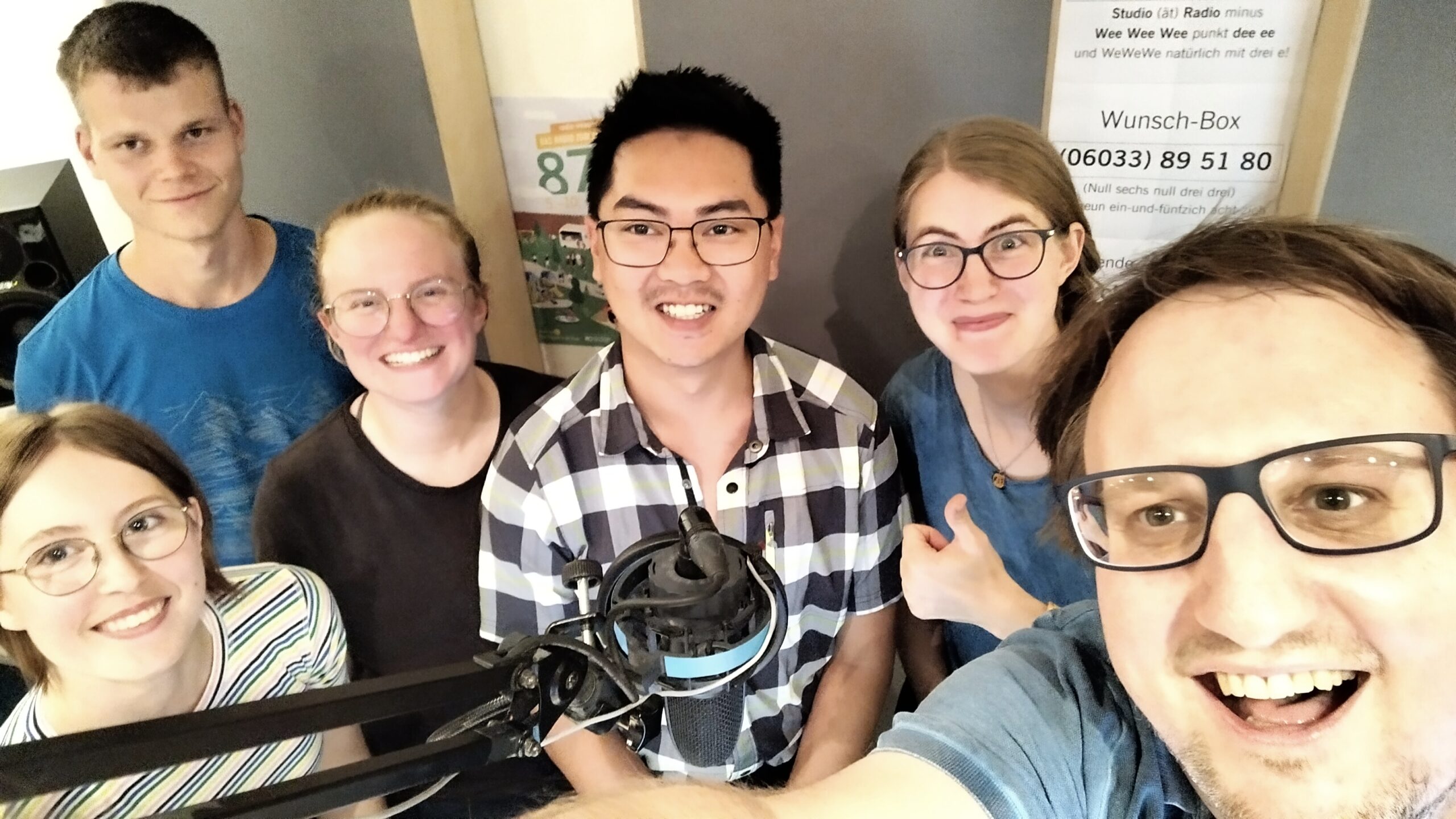 Aufnahmen mit der DLRG-Jugend Butzbach bei uns im Studio - Radio Welle ...