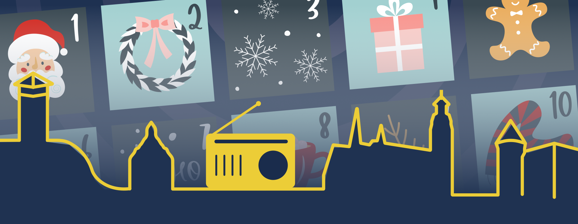 Welle West Wetterau Adventskalender 2023 - Radio Welle West Wetterau